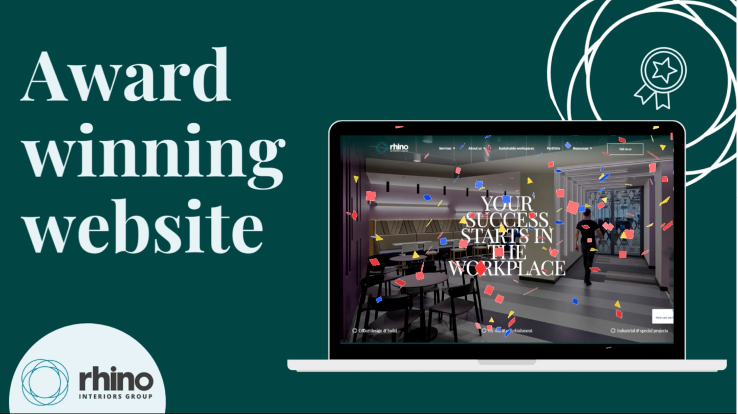 Our Website Has Been Recognised by the Web Excellence Awards! - Rhino